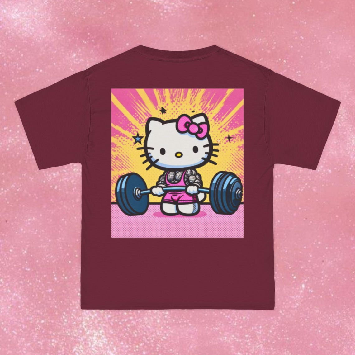 Hello Kitty Gym Shirt, Hello Kitty Shirt, Women's Gym Shirt, Gym Shirt ...