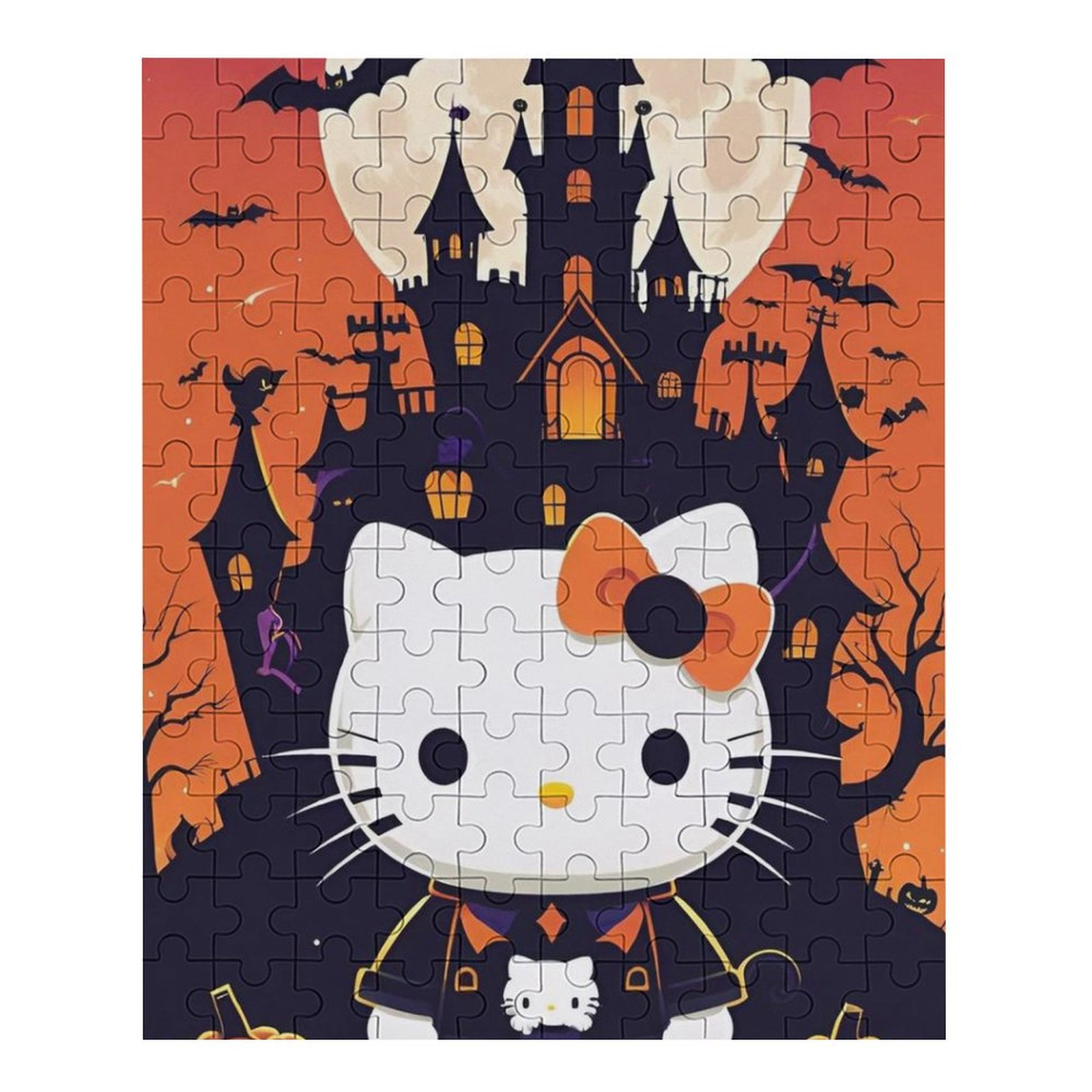 Hello Kitty Halloween 120 PCS Jigsaw Puzzle for Kids Teens - Unique ...