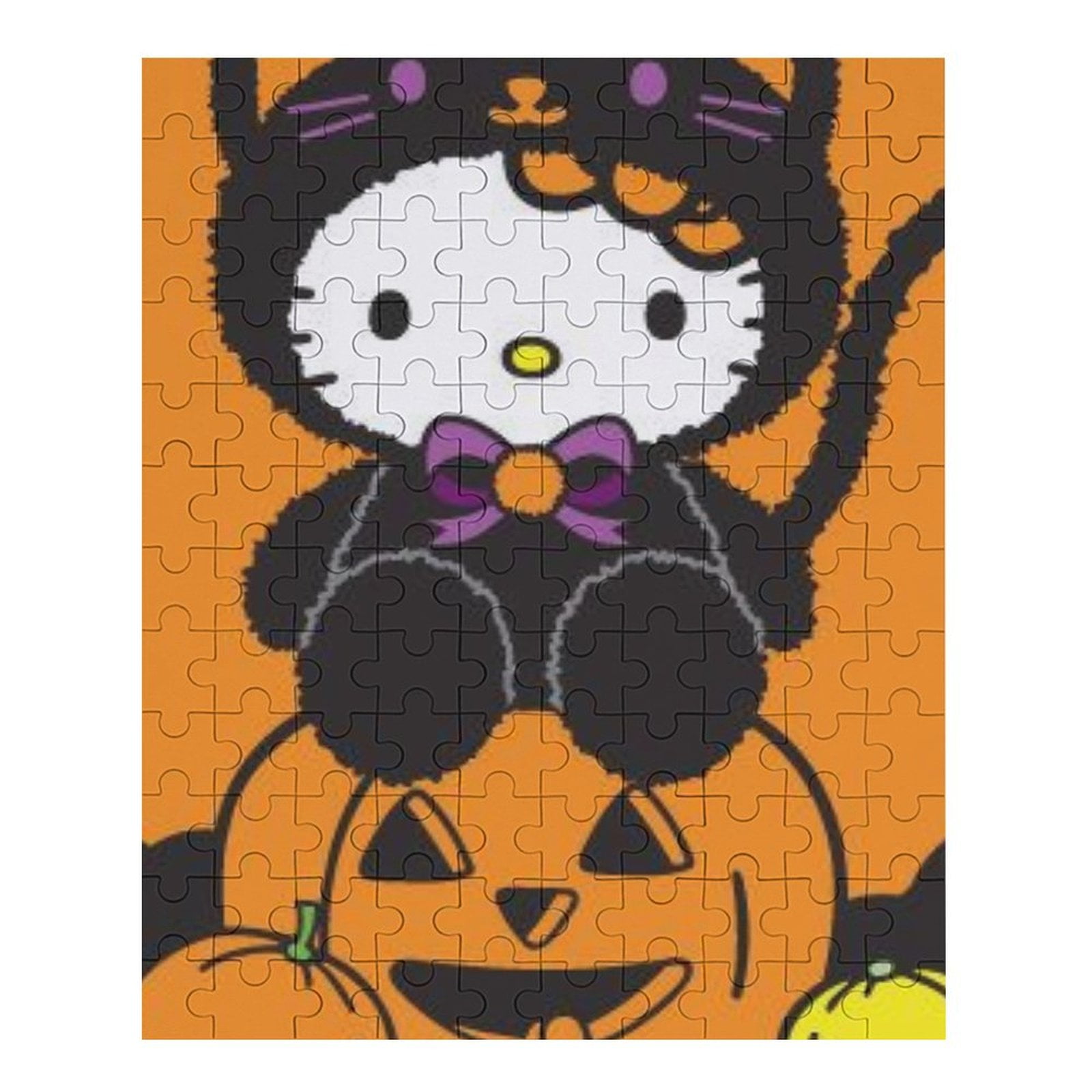 Hello Kitty Halloween Cartoon Anime Puzzle for Kids Ages 4-18,Solar ...