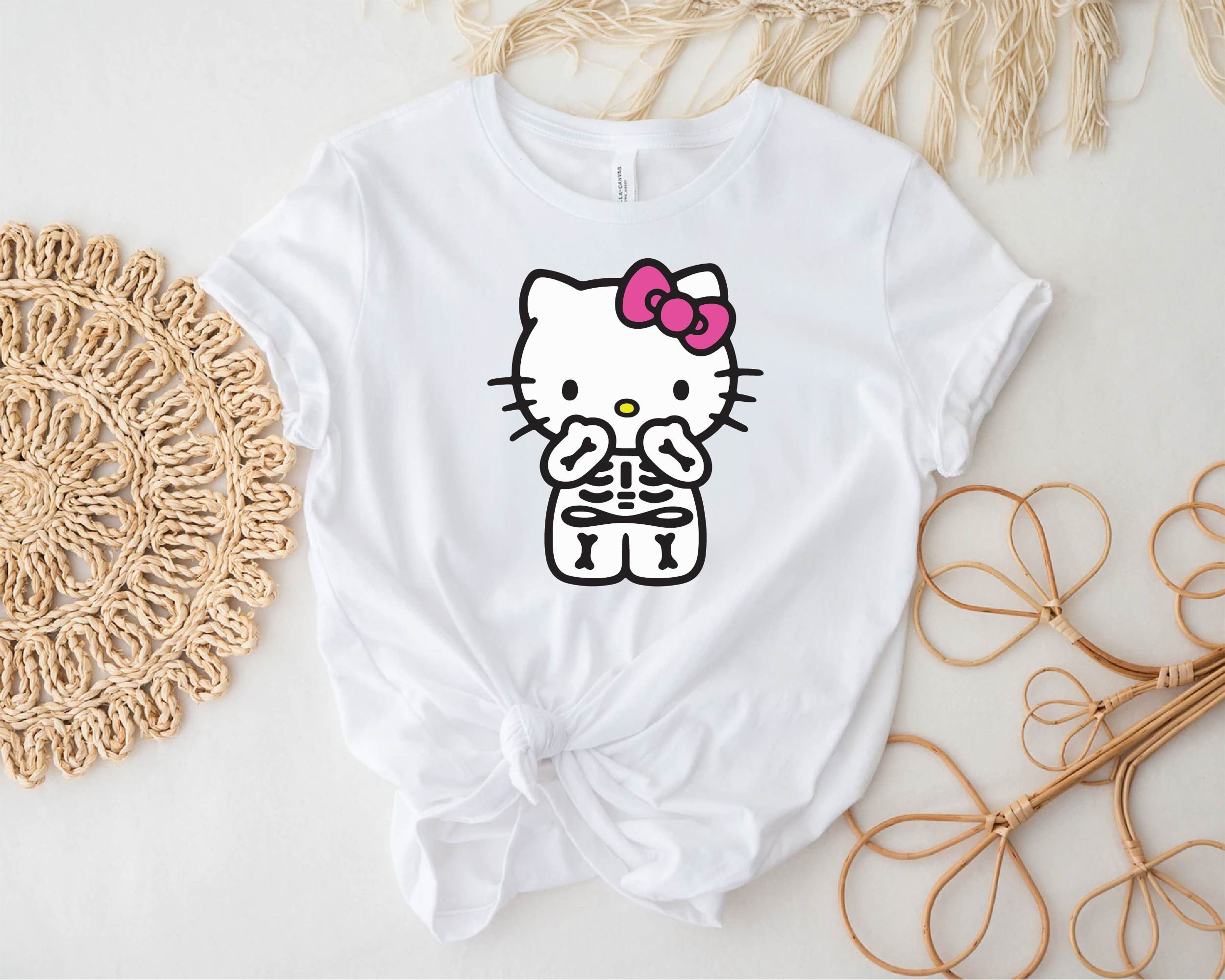 Hello Kitty Halloween Costume Cat Tshirt, Hello Kitty Shirt, Kitty ...