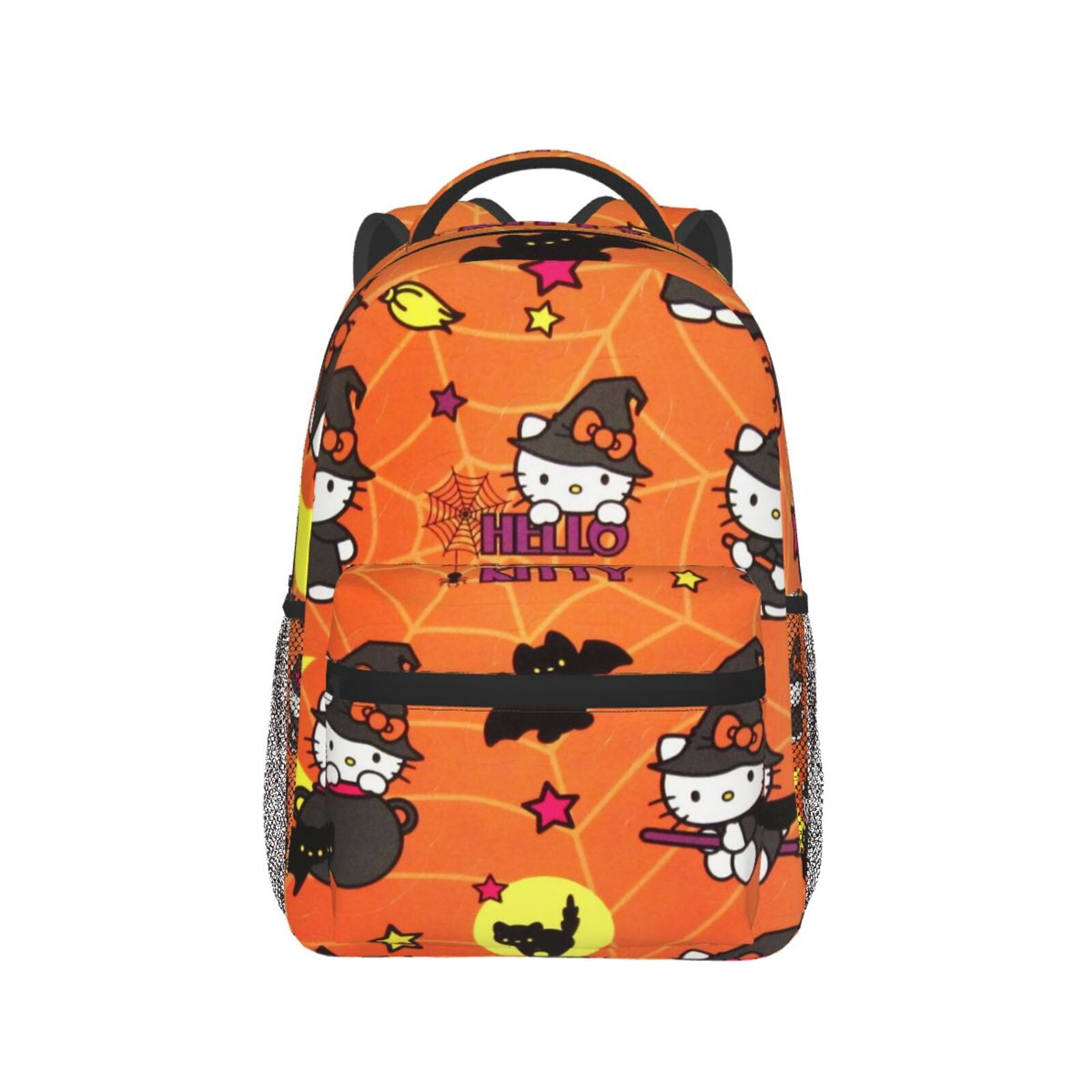 Hello Kitty Halloween stickers Backpack,Fabric & PVC Backpack with ...