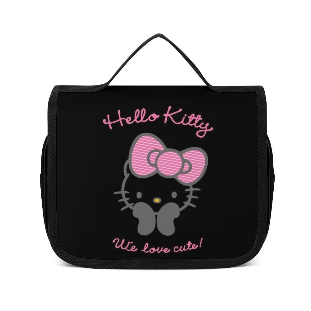 Hello Kitty Hanging Travel Toiletry Bag Makeup Cosmetic Bag Organizer ...