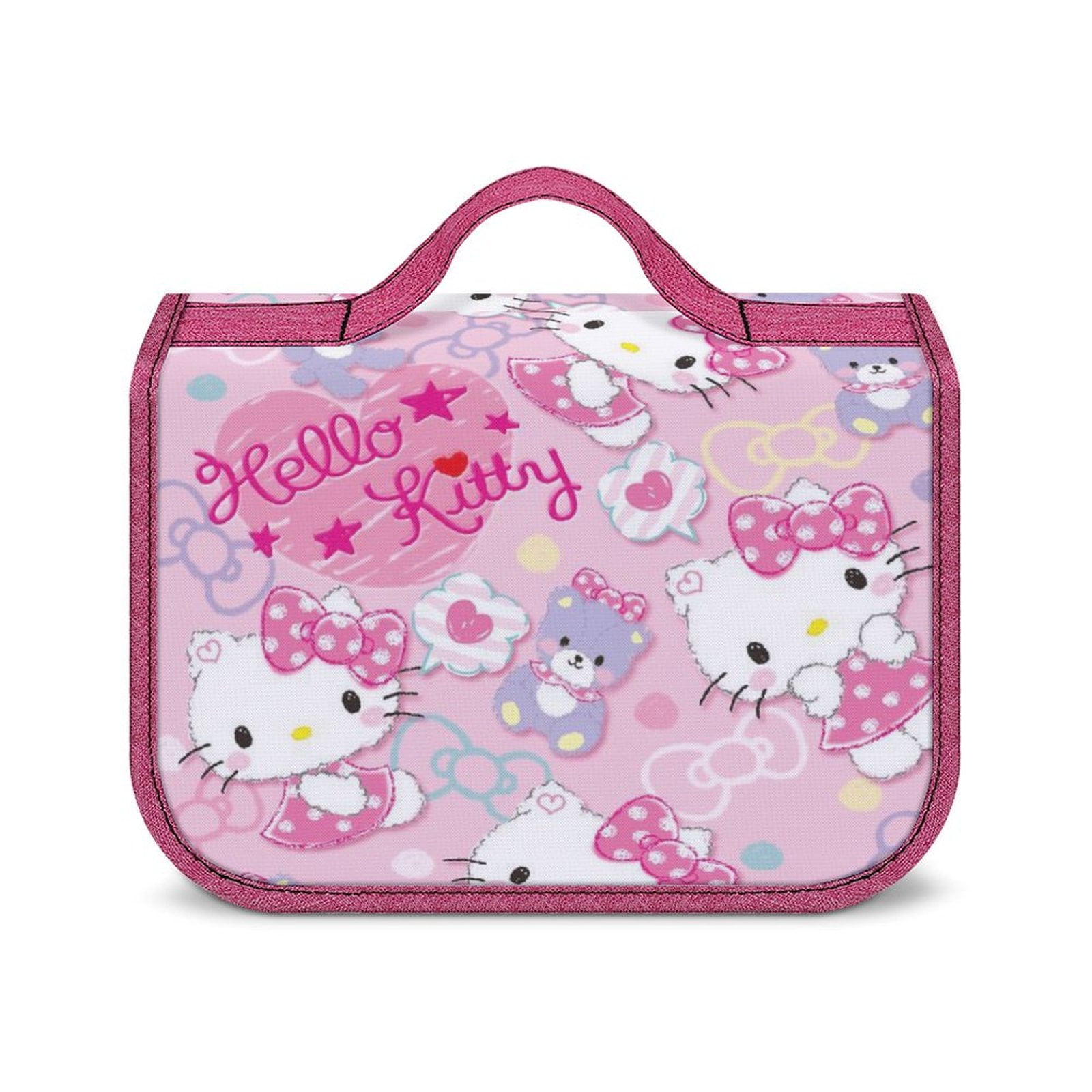Hello Kitty Hanging Travel Toiletry Bag Makeup Cosmetic Bag Organizer ...