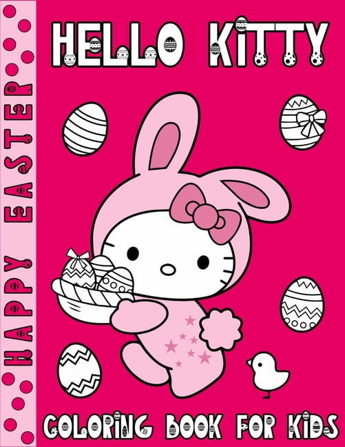 Hello Kitty Easter Egg Coloring Pages