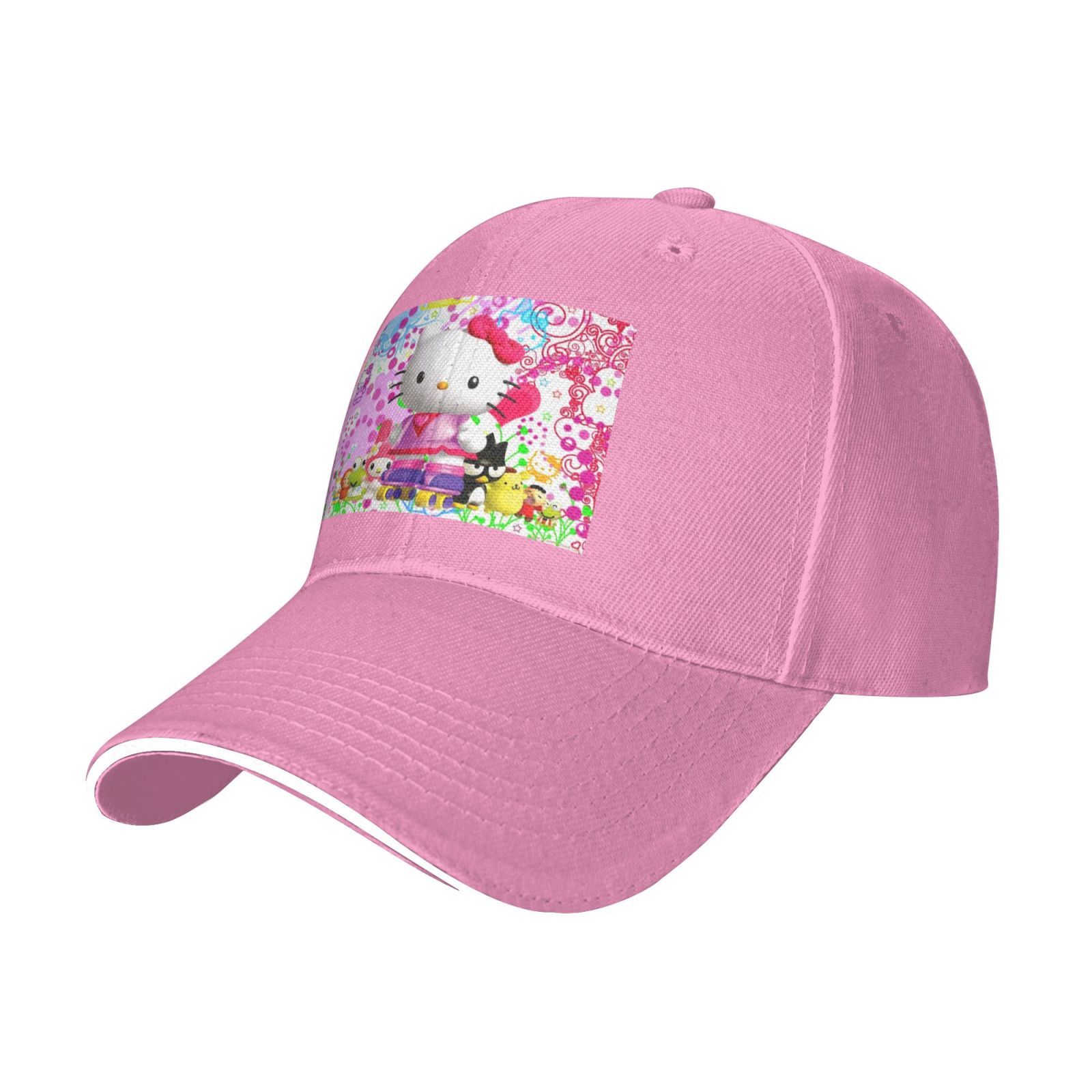 Hello Kitty Hat Adult Adjustable Mountaineering Classic Washed ...