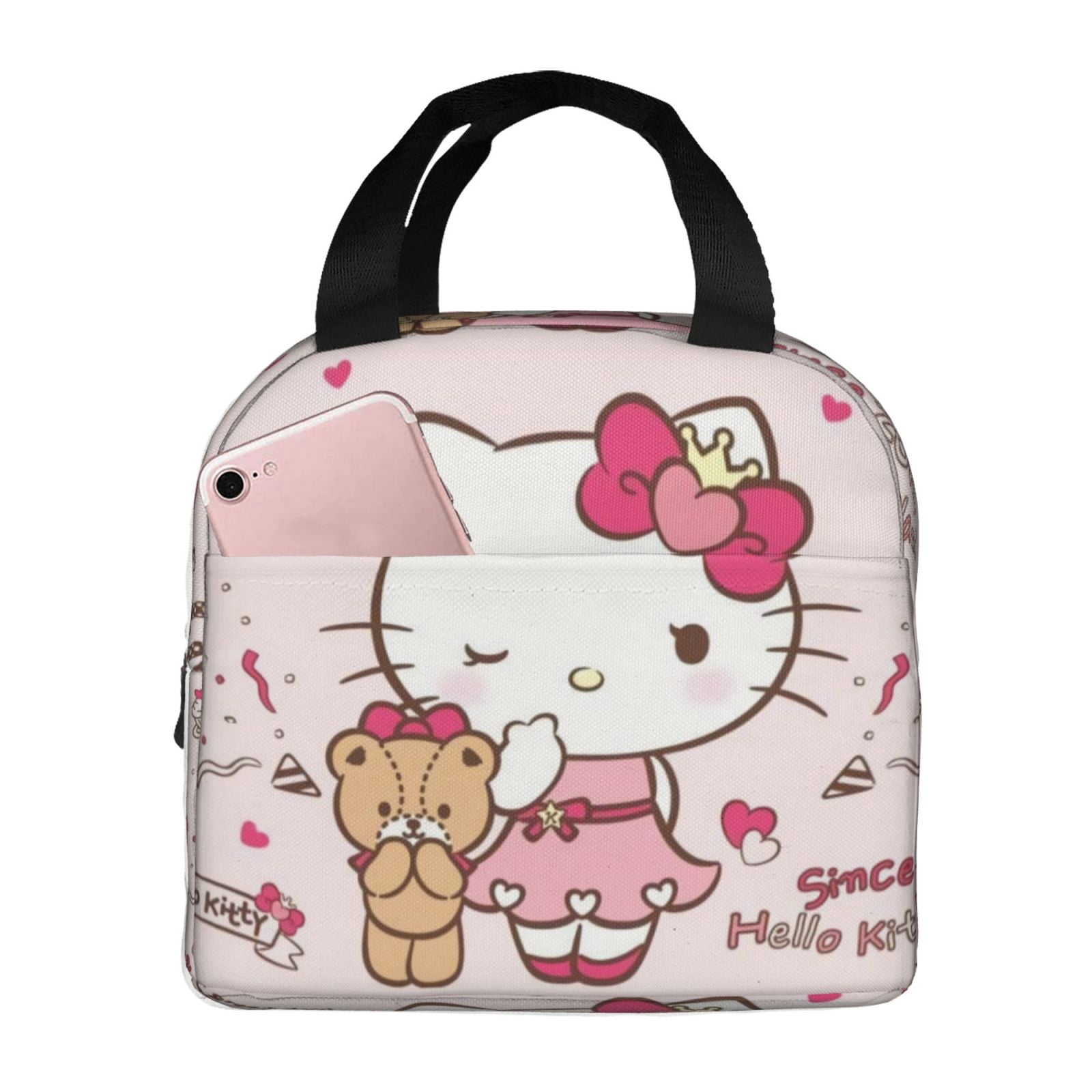 Hello Kitty Have A Great Day Lunch Box for Women,Reusable Insulated ...