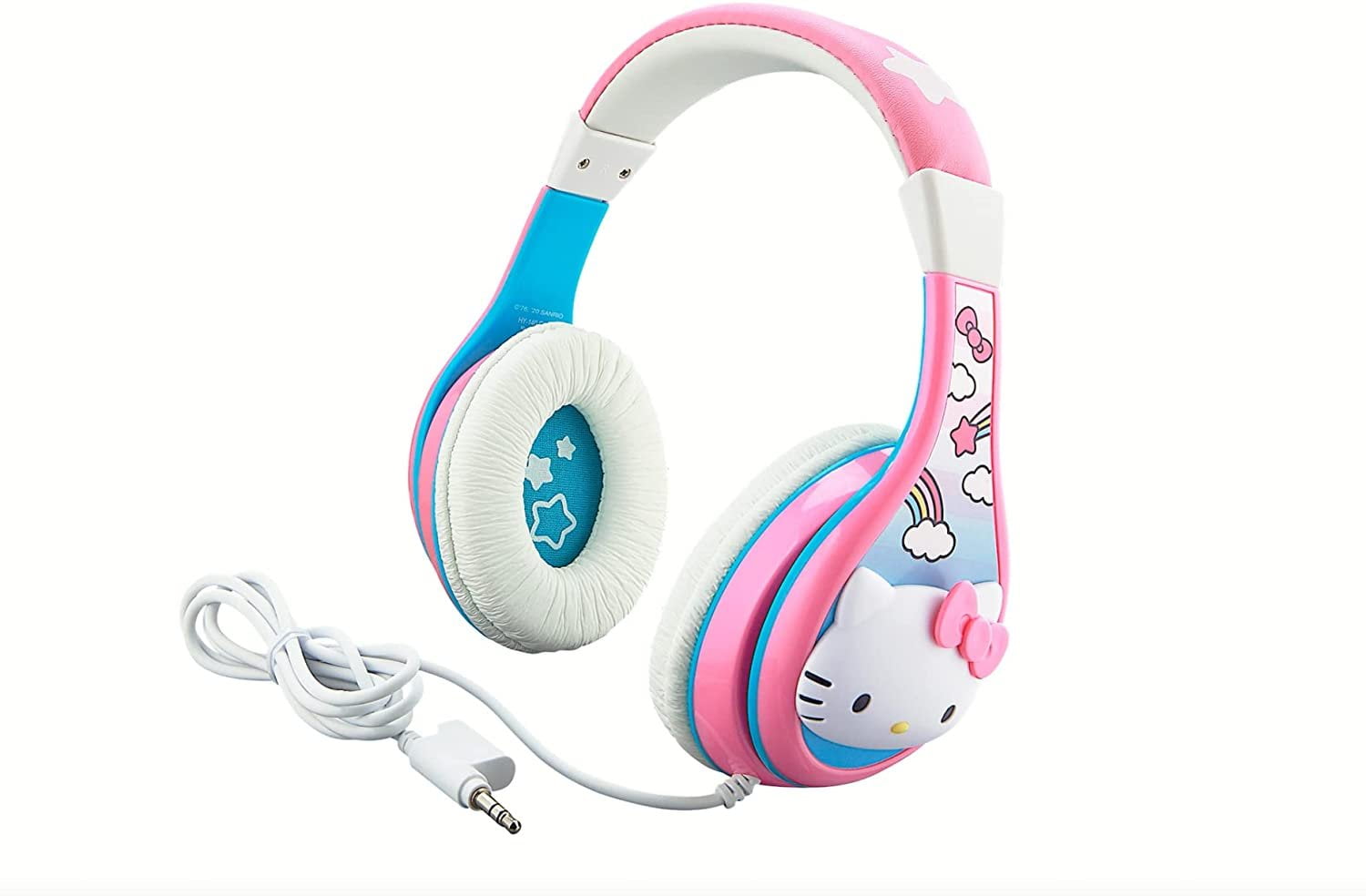 Hello Kitty Headphones for Kids, Volume Limiting - Walmart.com