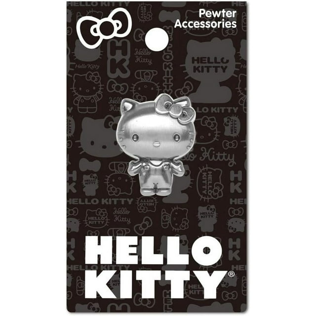 Hello Kitty Hello Kitty Pewter Lapel Pin, Silver - Walmart.com
