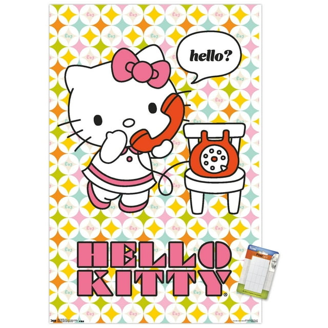 Hello Kitty - Hello Wall Poster, 22.375" x 34" - Walmart Business Supplies