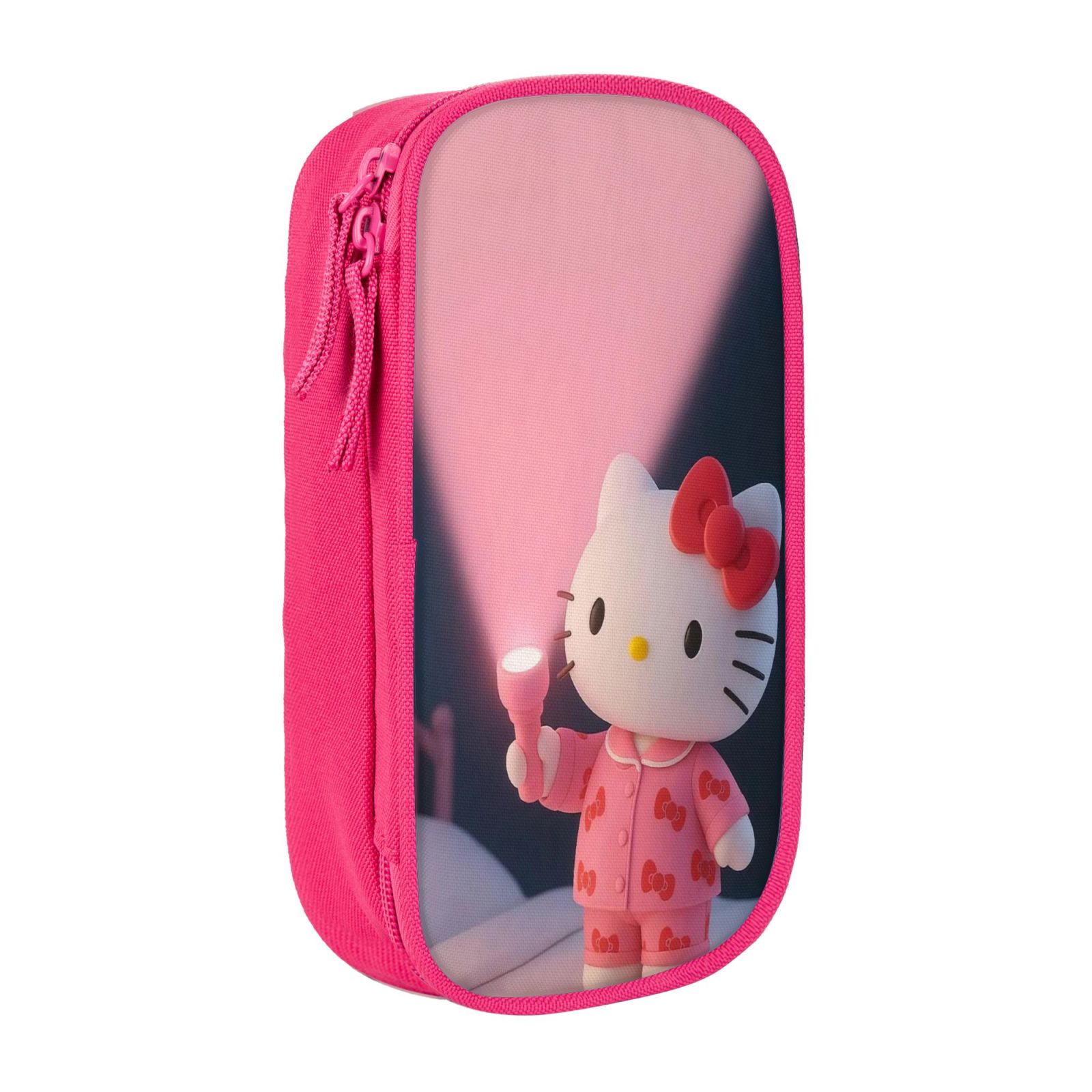 Hello Kitty Holding A Flashlight Pencil Case,Pencil Pouch,Pencil Case ...
