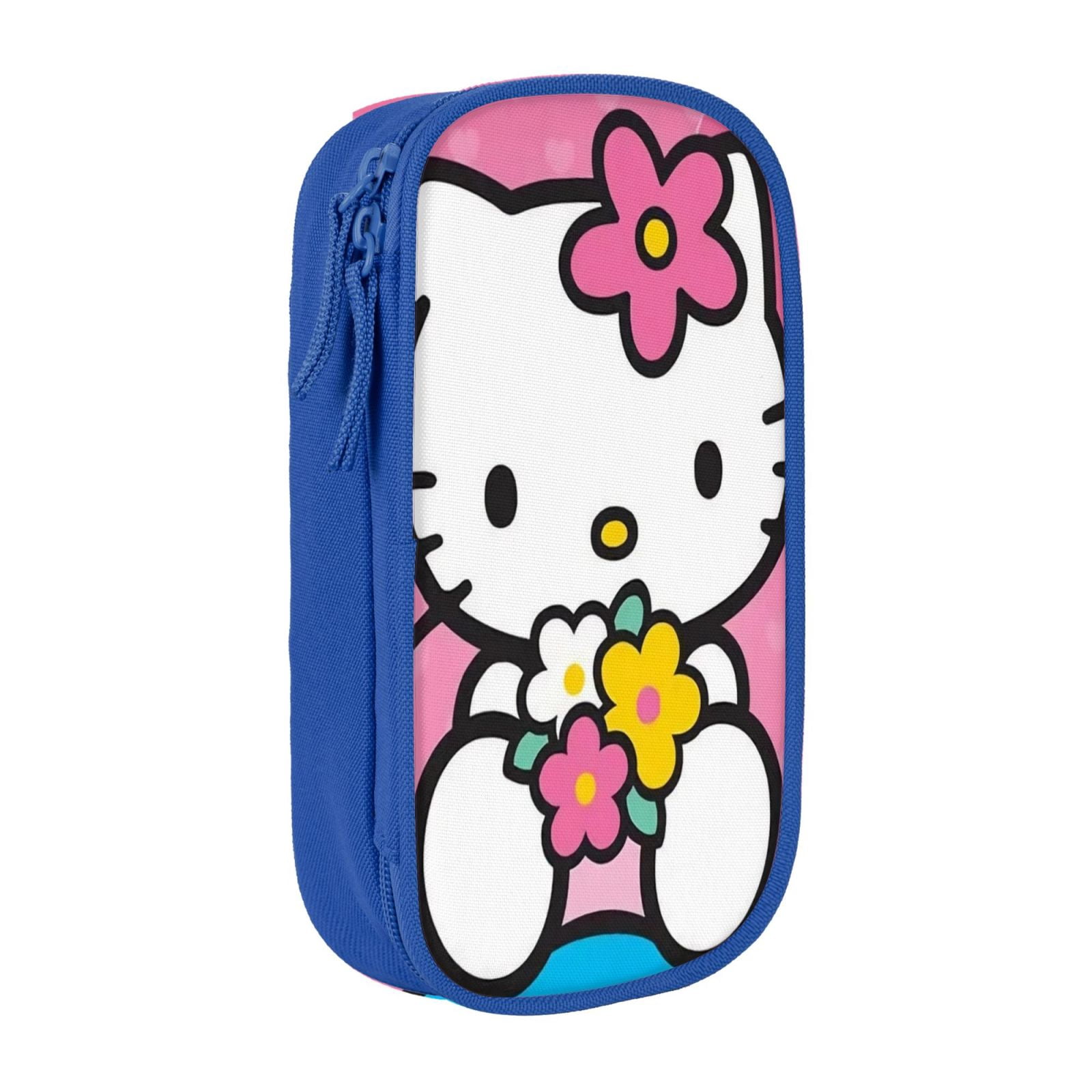 Hello Kitty Holding A Bouquet Pencil Case,Pencil Pouch,Big Pencil Bag ...