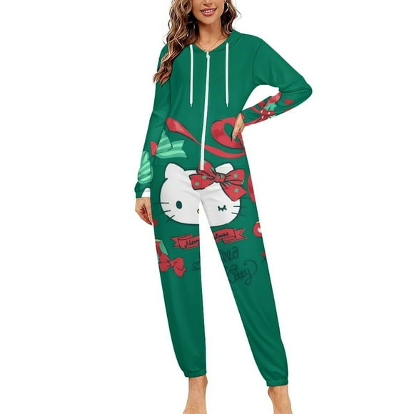 Hello Kitty Onesie Adults