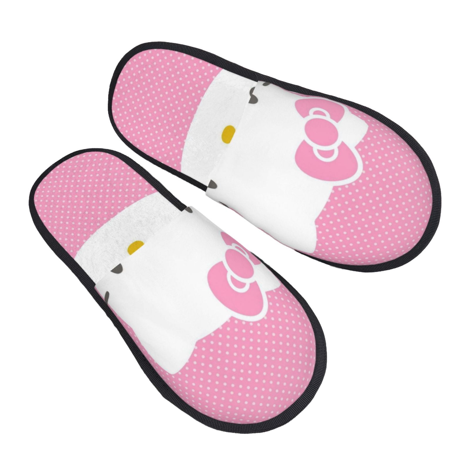 Hello Kitty House Slippers For Women Men Indoor Outdoor-Cute Cotton ...