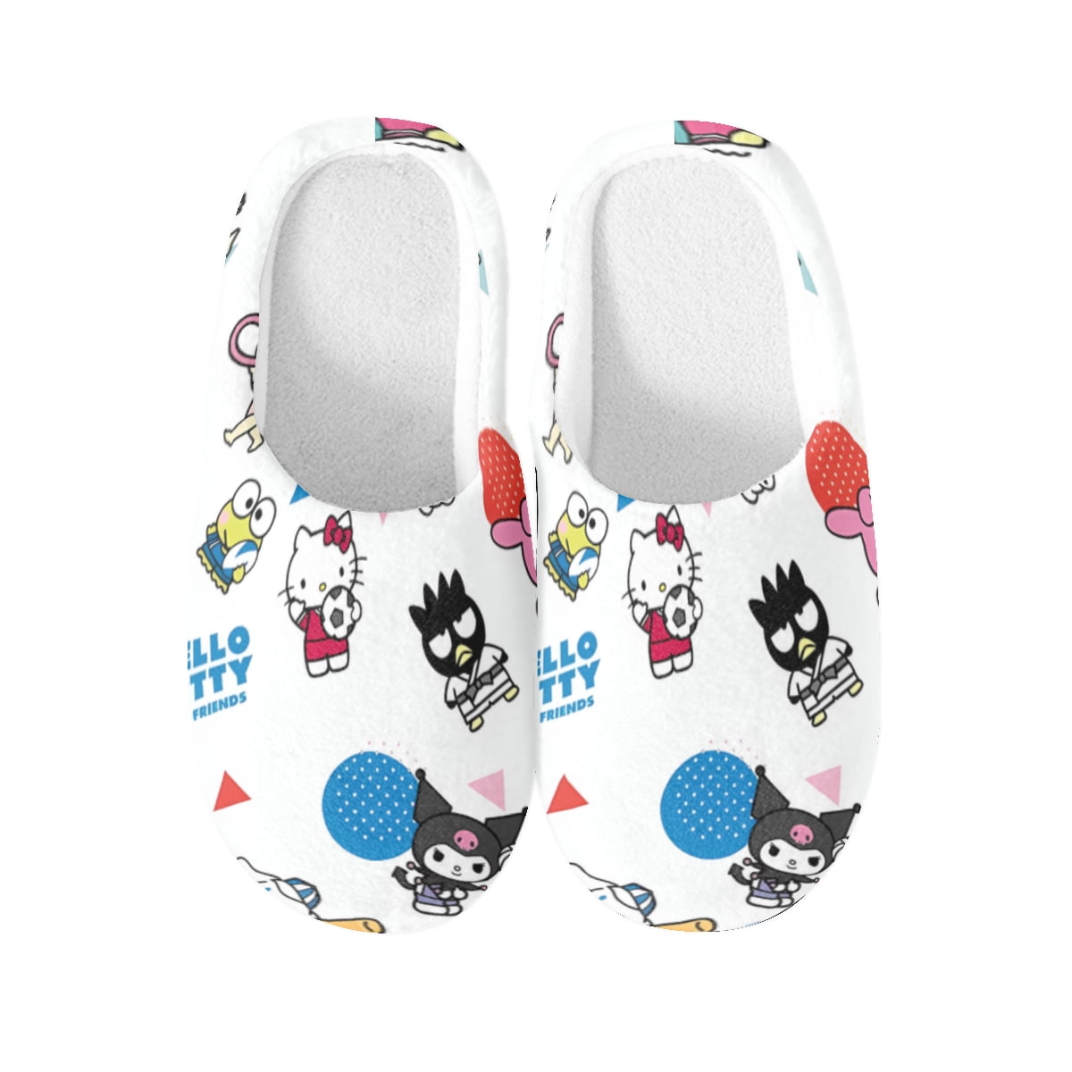 Hello Kitty House Washable Cotton Slippers Cotton flannel slippers ...