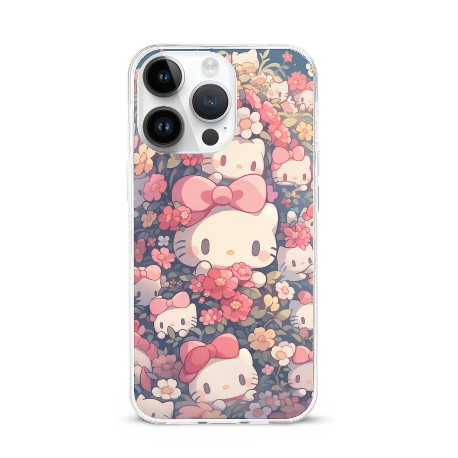 Hello Kitty IPhone 15 TPU Phone Case Series Pink and Cute For Girls ...