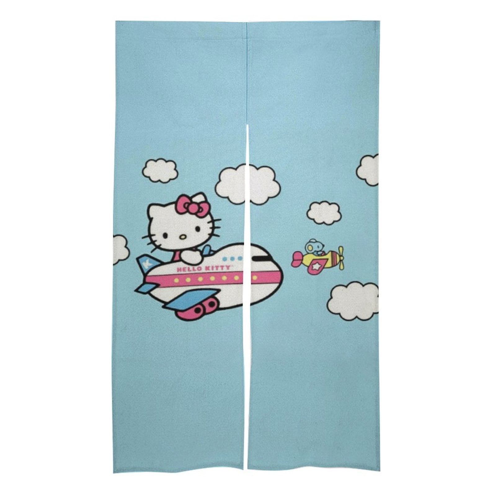 Hello Kitty Japanese Cool Funny Anime Cartoon Drape Split Doorway ...
