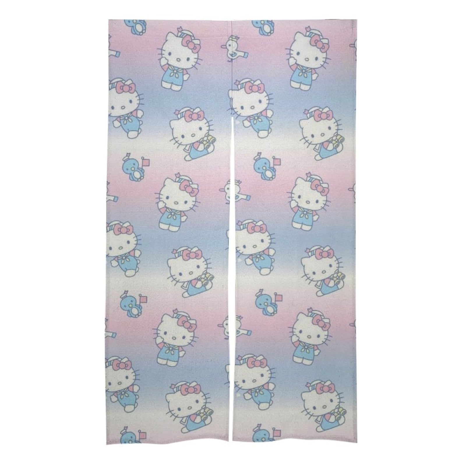 Hello Kitty Japanese Cool Funny Anime Cartoon Drape Split Doorway ...