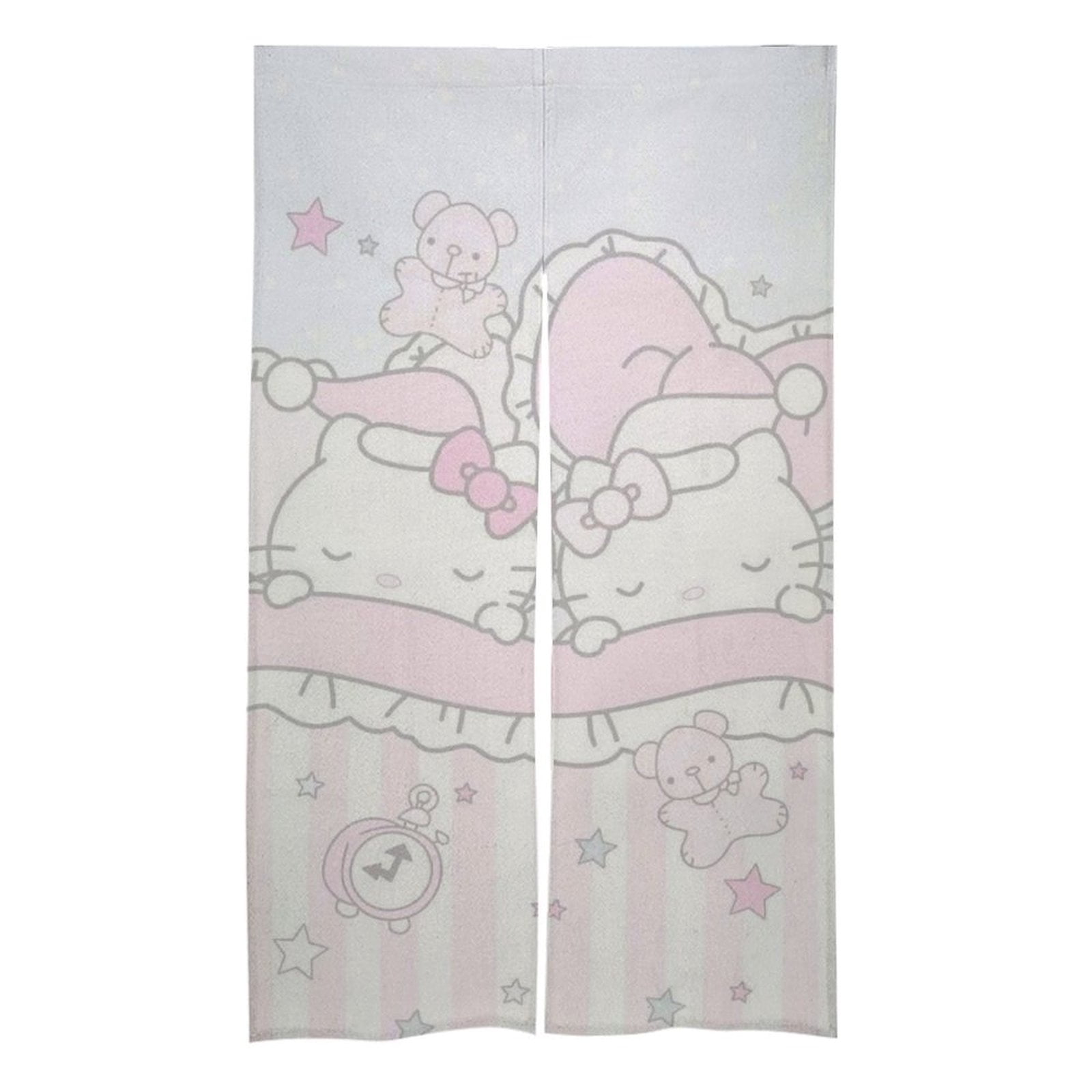 Hello Kitty Japanese Cool Funny Anime Cartoon Drape Split Doorway ...