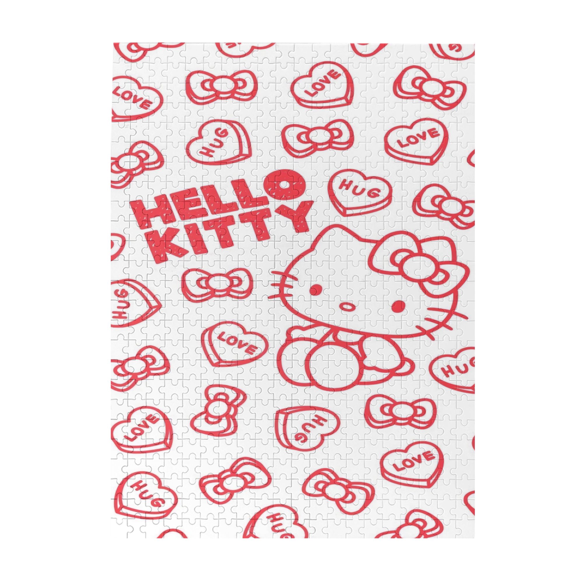 Hello Kitty Jigsaw Puzzle for Kids Adults 500 Piece Challenging Wooden ...