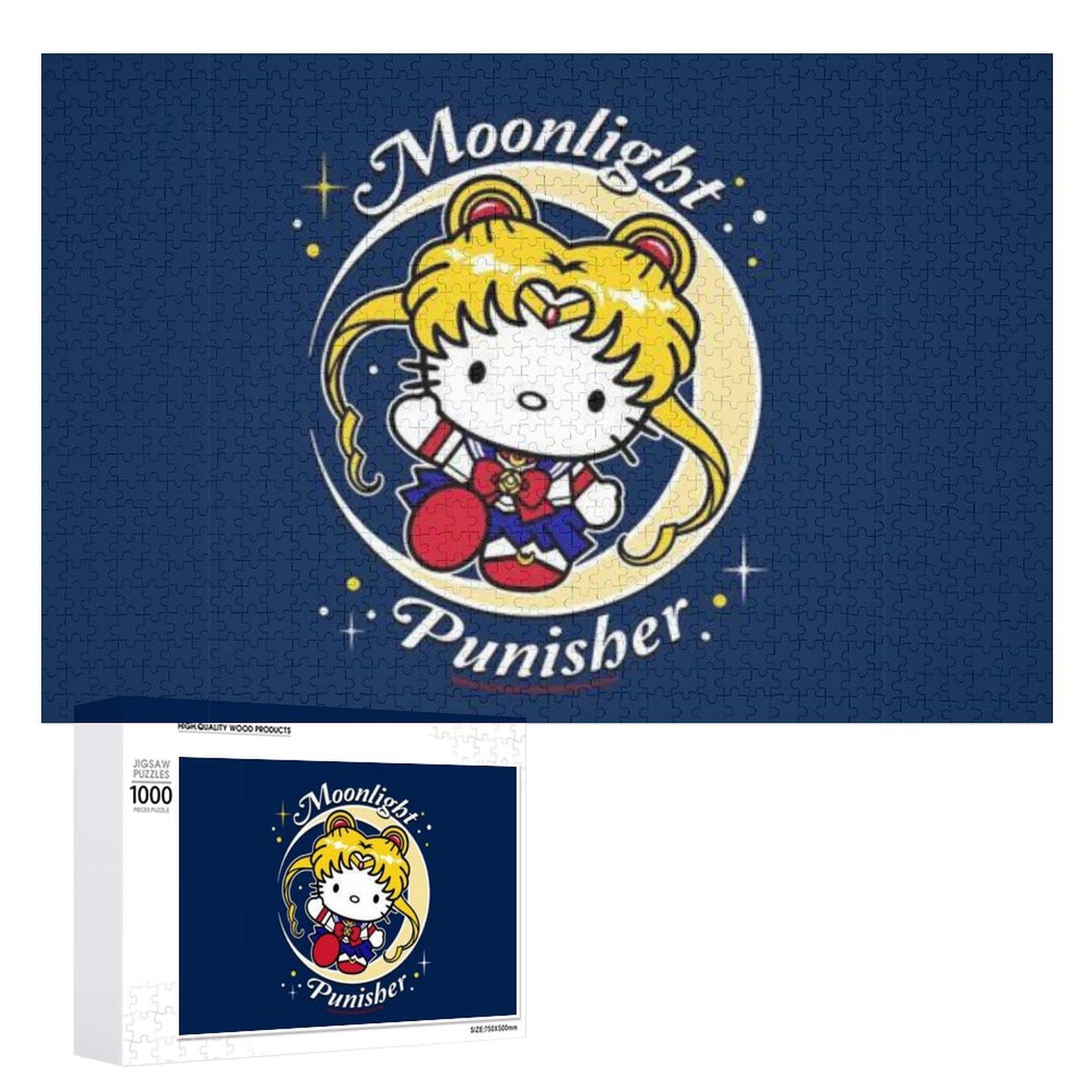 Hello Kitty Jigsaw Puzzles 1000 Pieces Cartoons Puzzle Cartoon Painting ...