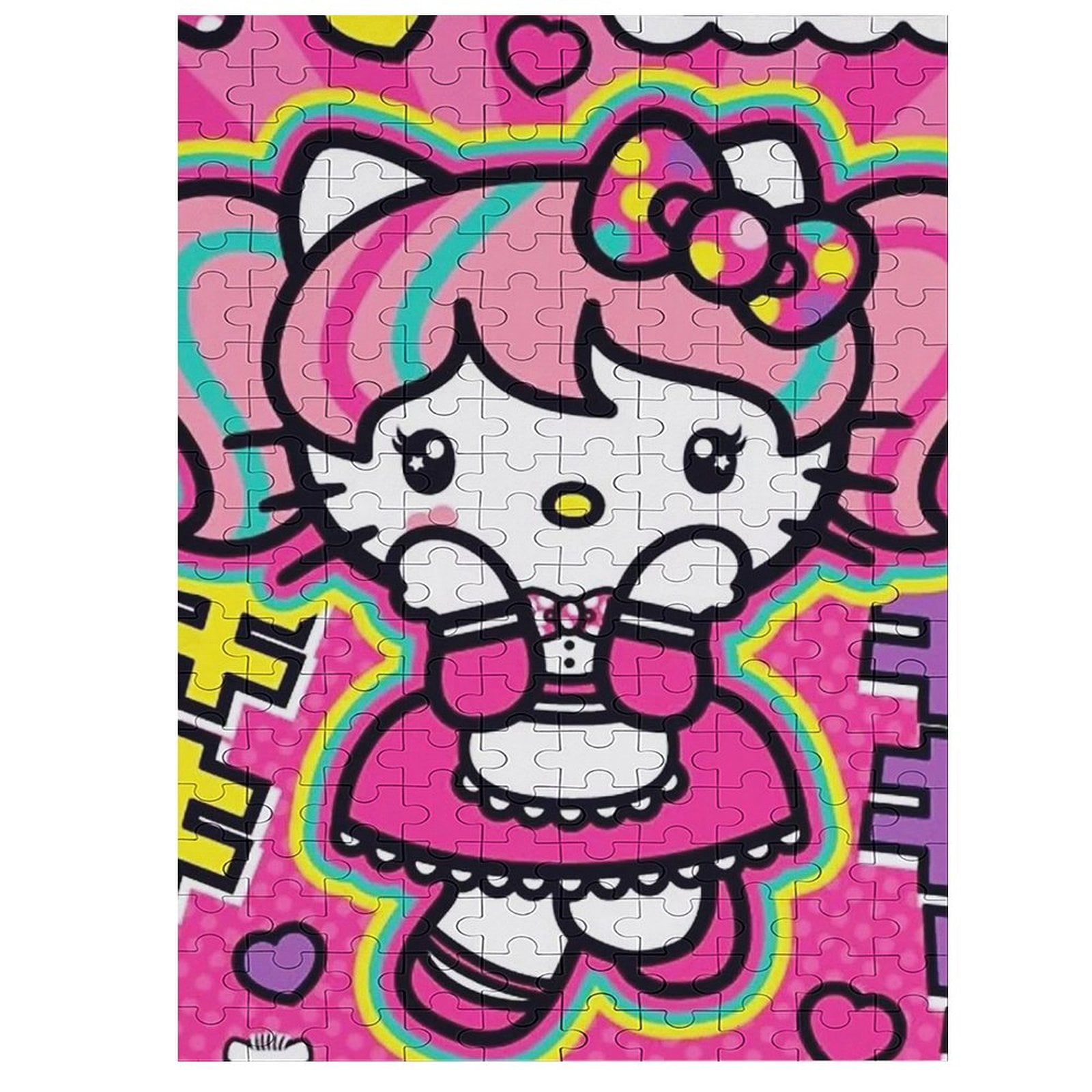 Hello Kitty Jigsaw Puzzles for Kids Hello Kitty Merch 200 PCS Puzzles ...