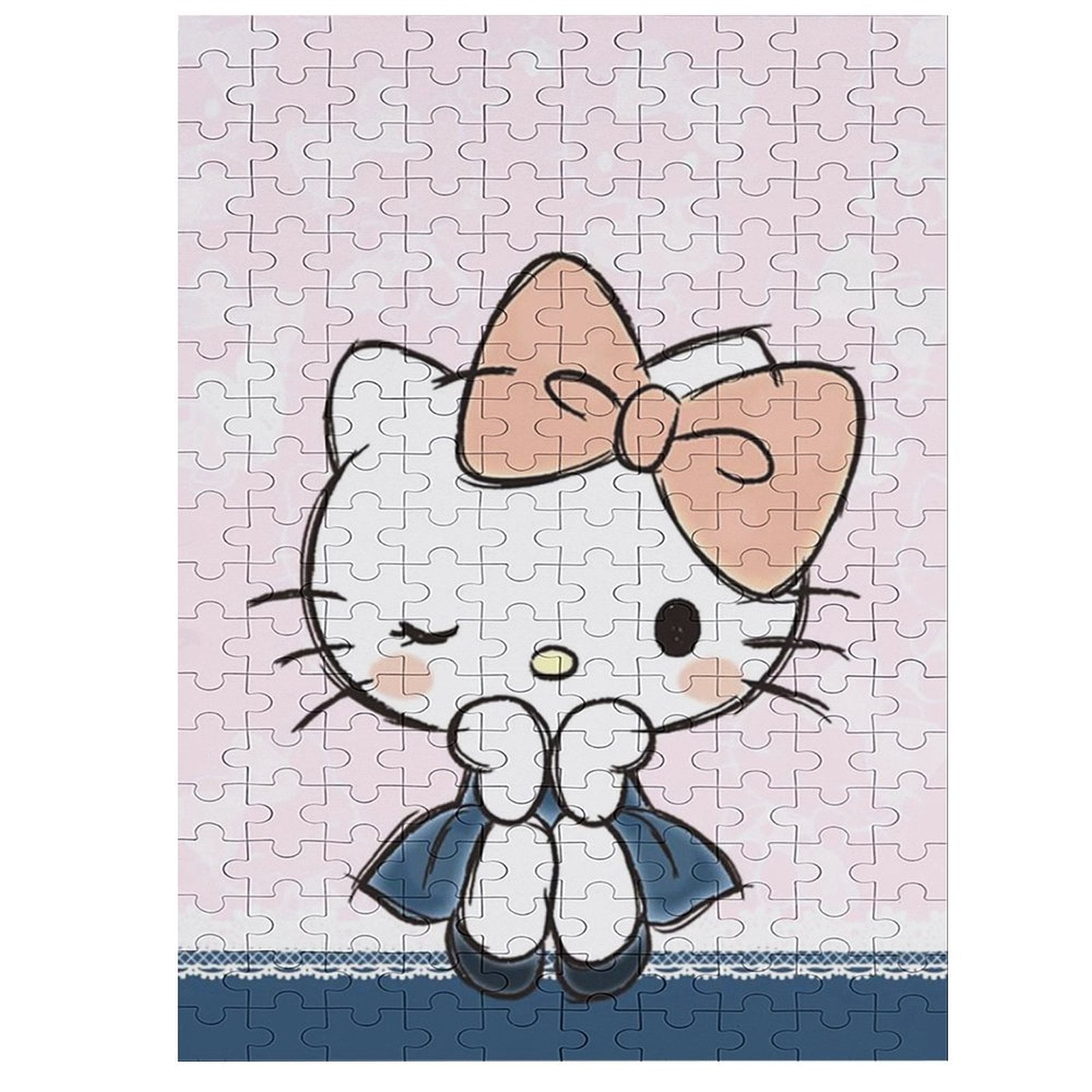 Hello Kitty Jigsaw Puzzles for Kids Hello Kitty Merch 200 PCS Puzzles ...