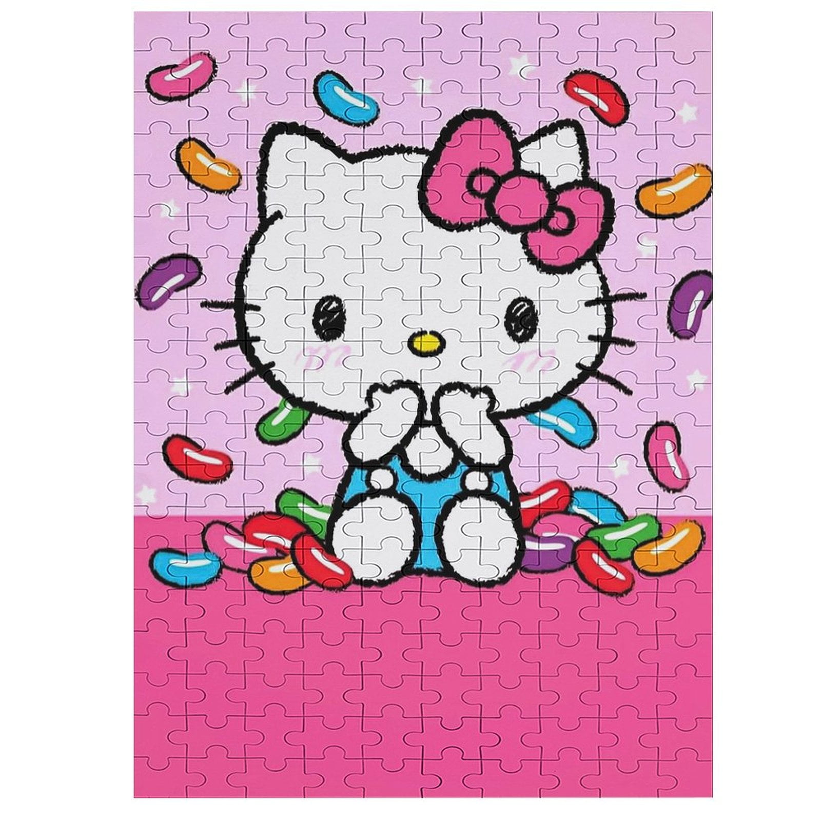Hello Kitty Jigsaw Puzzles for Kids Hello Kitty Merch 200 PCS Puzzles ...