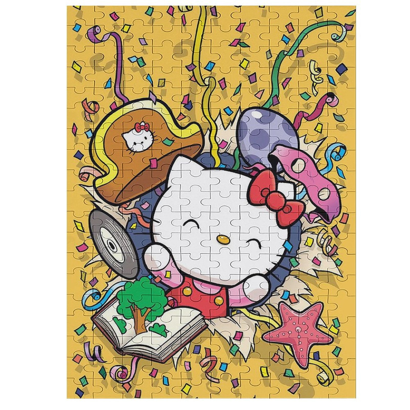Hello Kitty Jigsaw Puzzles for Kids Hello Kitty Merch 200 PCS Puzzles ...