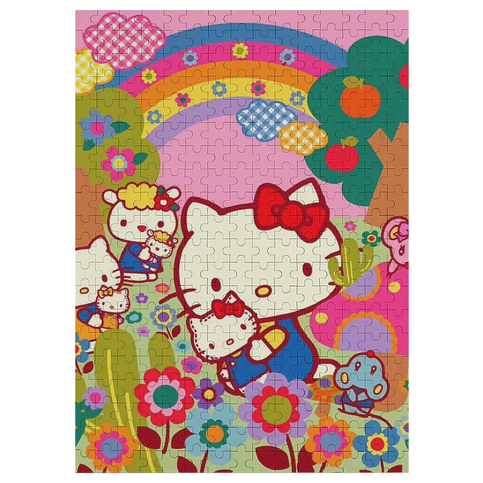 Hello Kitty Jigsaw Puzzles for Kids Hello Kitty Merch 300 PCS Puzzles ...
