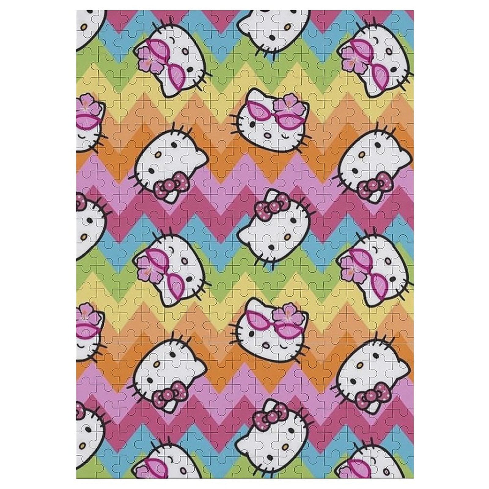Hello Kitty Jigsaw Puzzles for Kids Hello Kitty Merch 300 PCS Puzzles ...