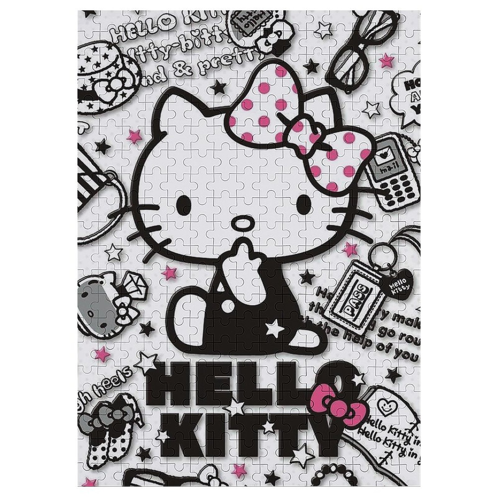 Hello Kitty Jigsaw Puzzles for Kids Hello Kitty Merch 300 PCS Puzzles ...