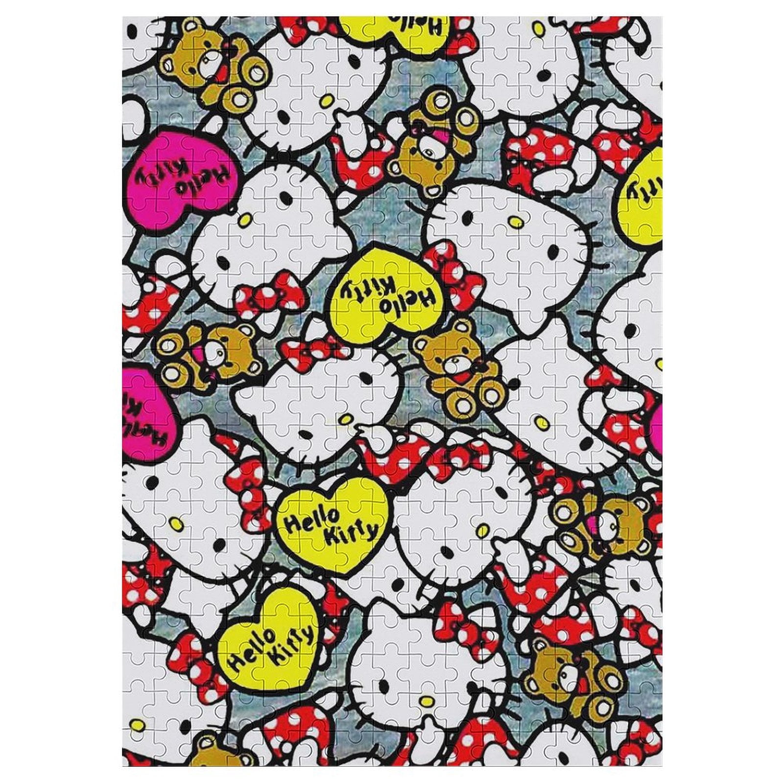 Hello Kitty Jigsaw Puzzles for Kids Hello Kitty Merch 300 PCS Puzzles ...
