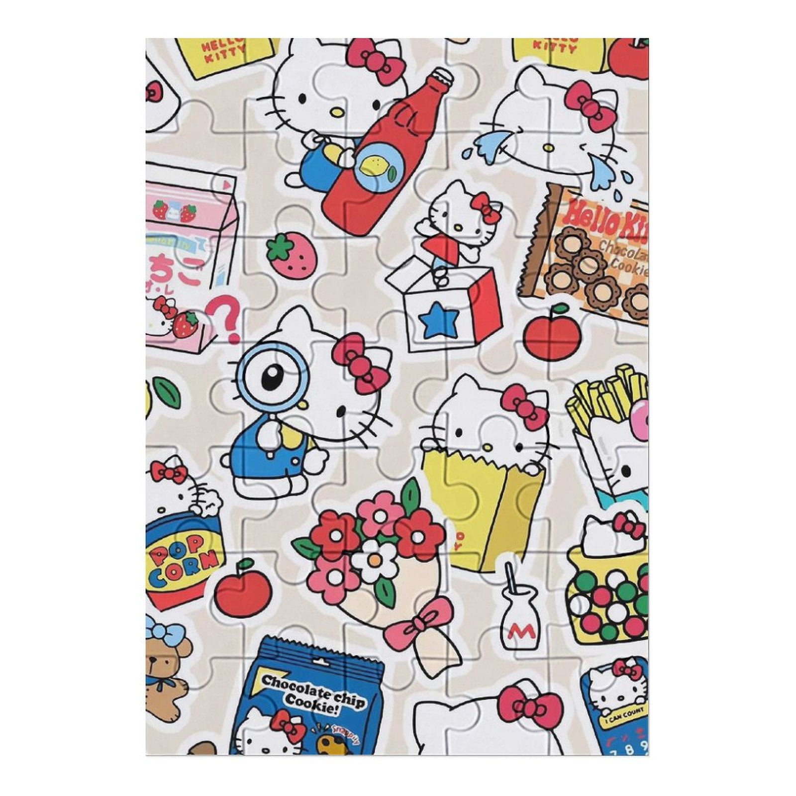 Hello Kitty Jigsaw Puzzles for Kids Hello Kitty Merch 35 PCS Puzzles ...