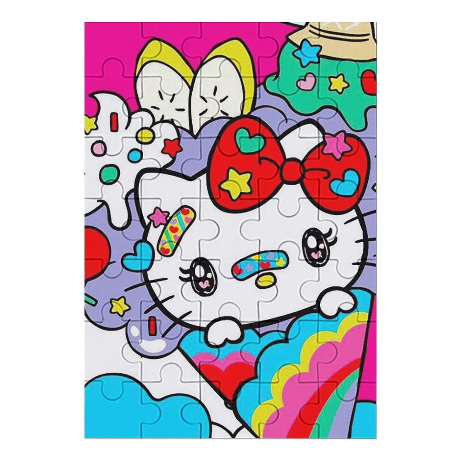 Hello Kitty Jigsaw Puzzles for Kids Hello Kitty Merch 35 PCS Puzzles ...