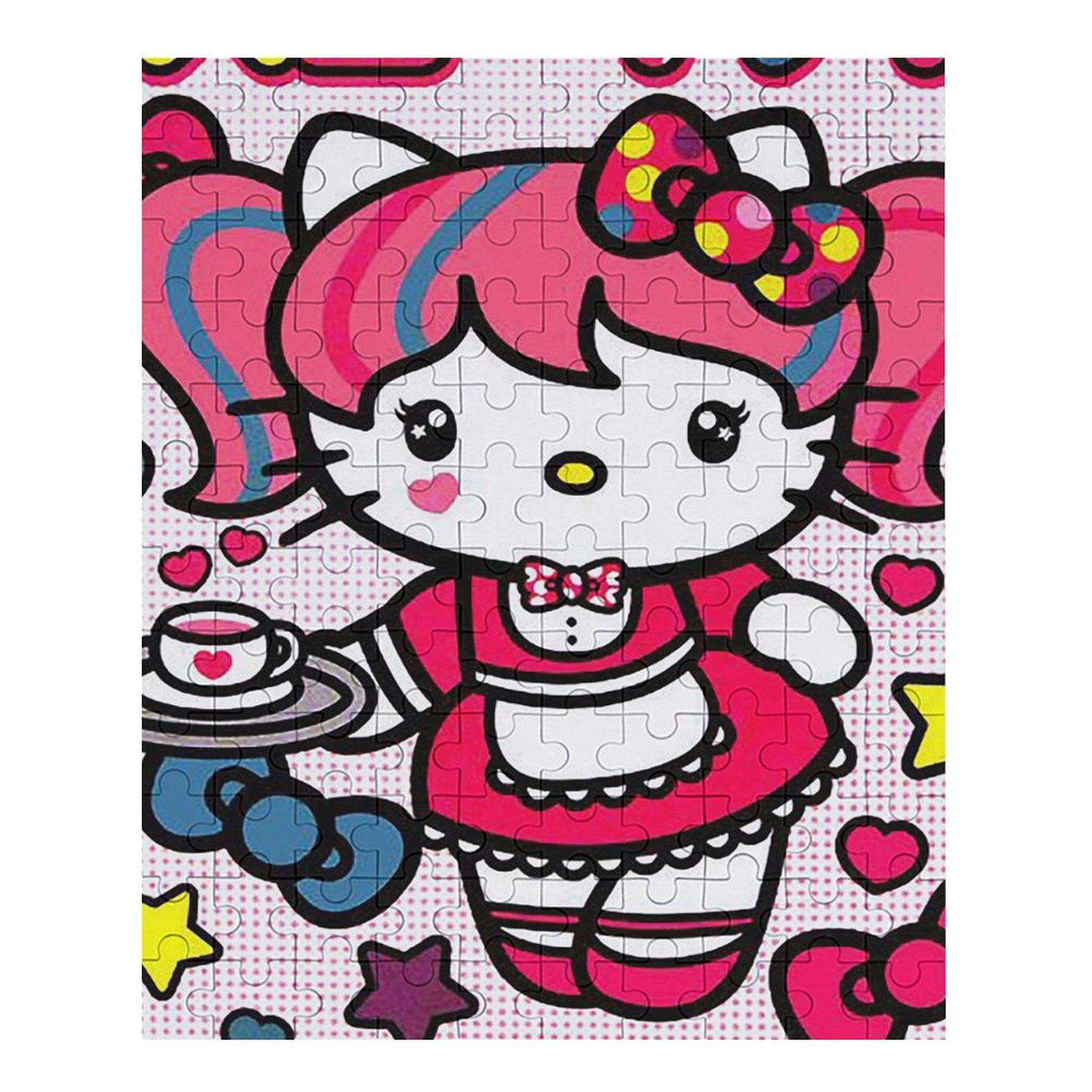 Hello Kitty Jigsaw Puzzles for Kids Hello Kitty Merch 70 PCS Puzzles ...