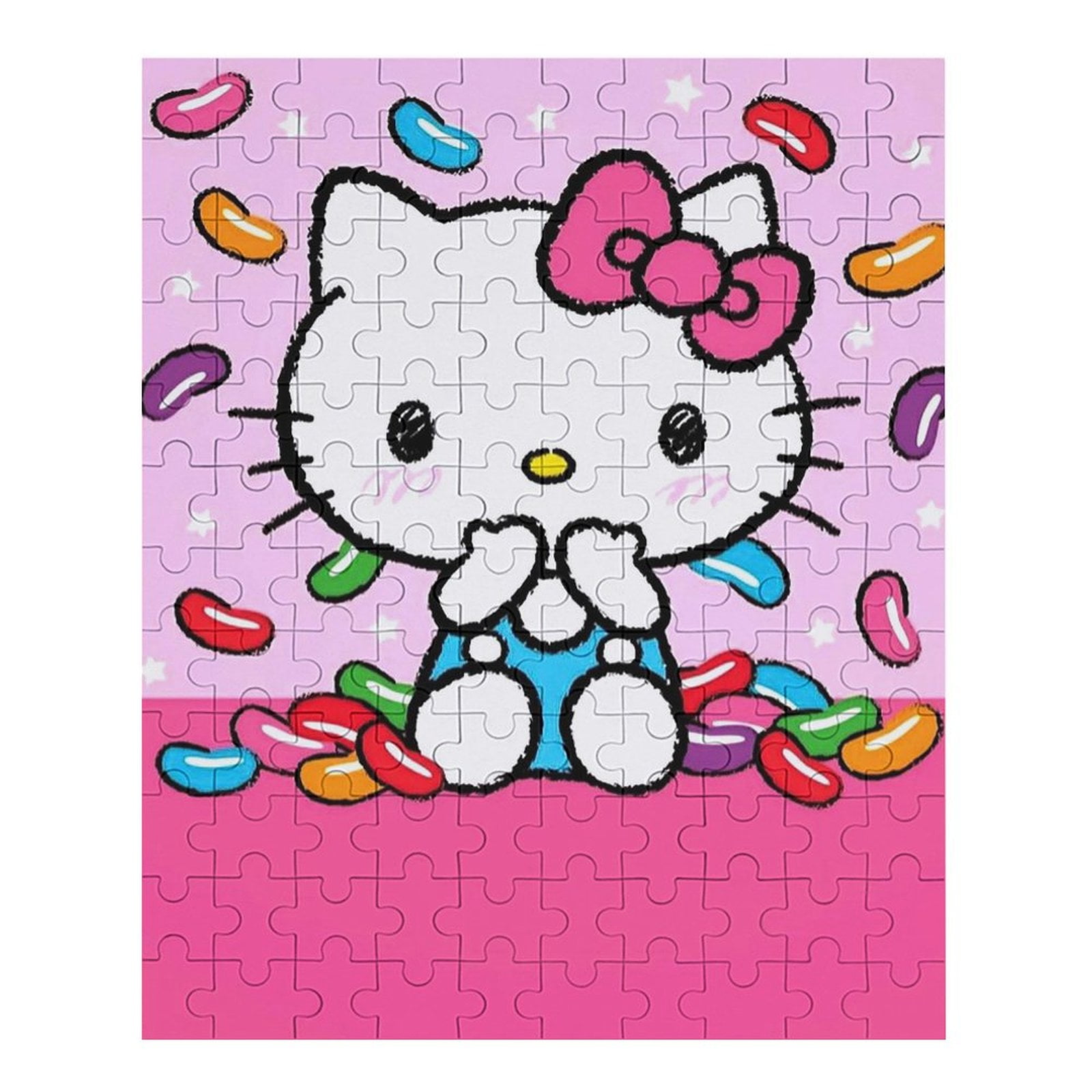 Hello Kitty Jigsaw Puzzles for Kids Hello Kitty Merch 70 PCS Puzzles ...