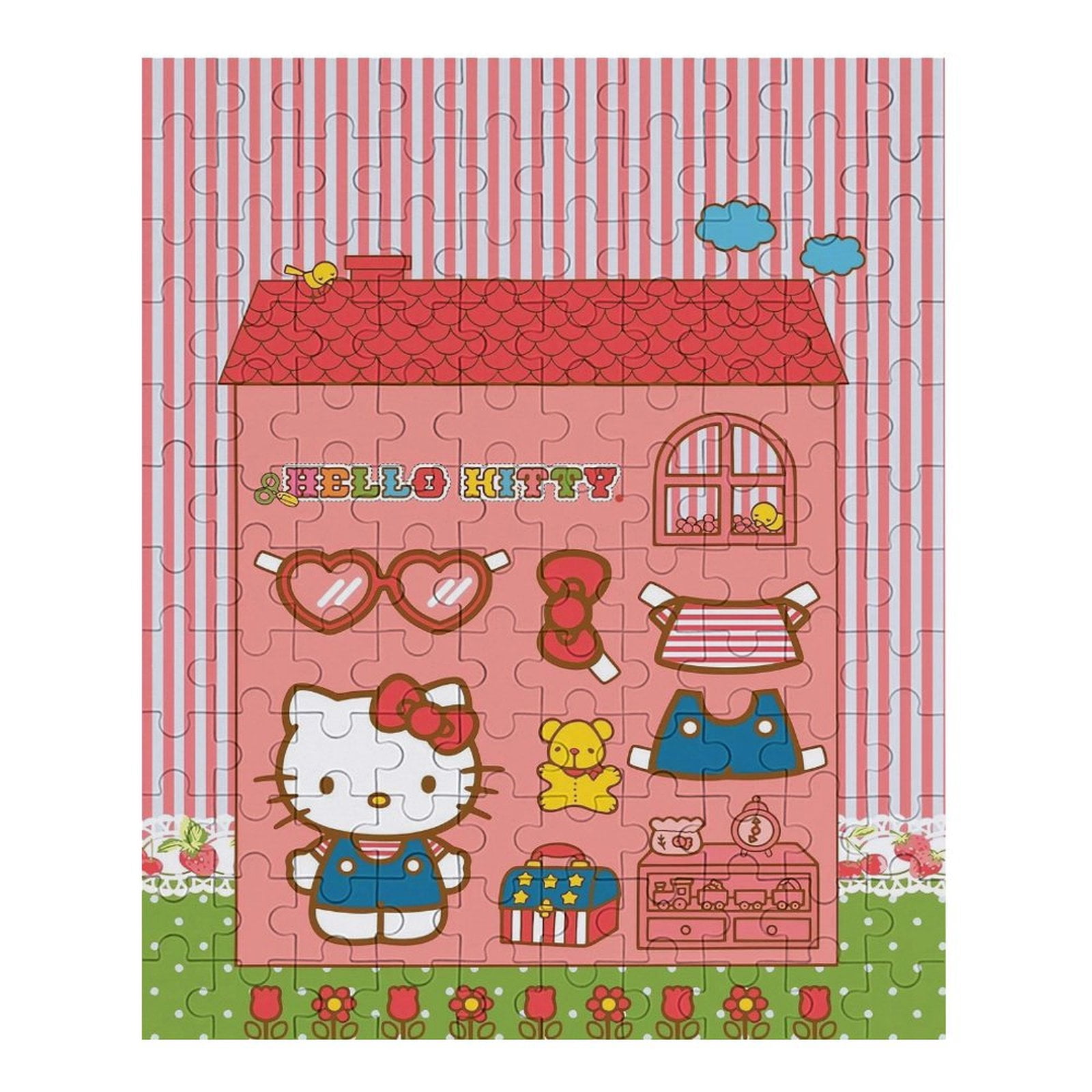 Hello Kitty Jigsaw Puzzles for Kids Hello Kitty Merch 70 PCS Puzzles ...
