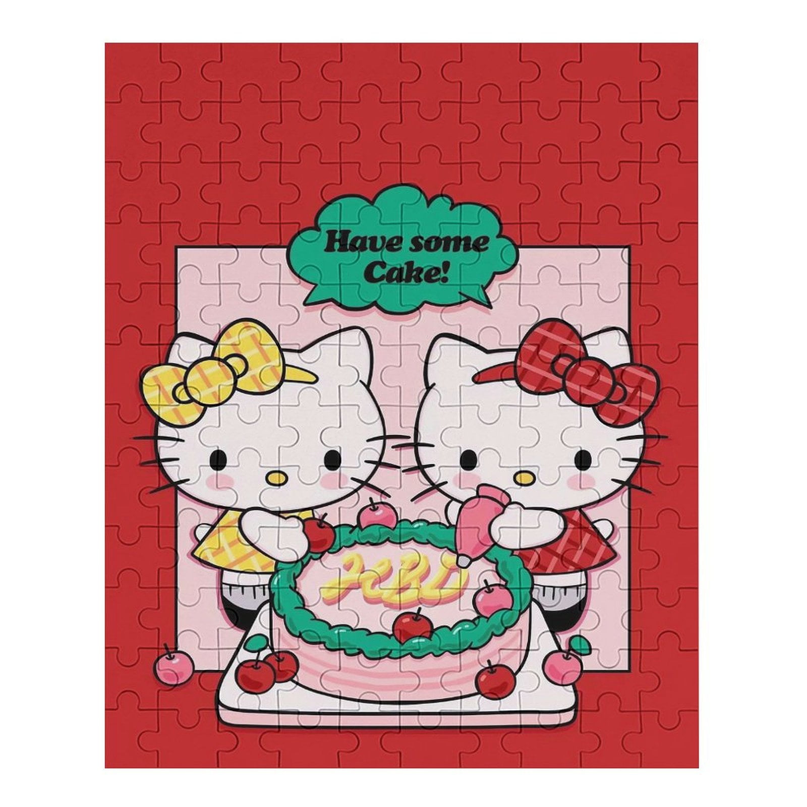 Hello Kitty Jigsaw Puzzles for Kids Hello Kitty Merch 70 PCS Puzzles ...