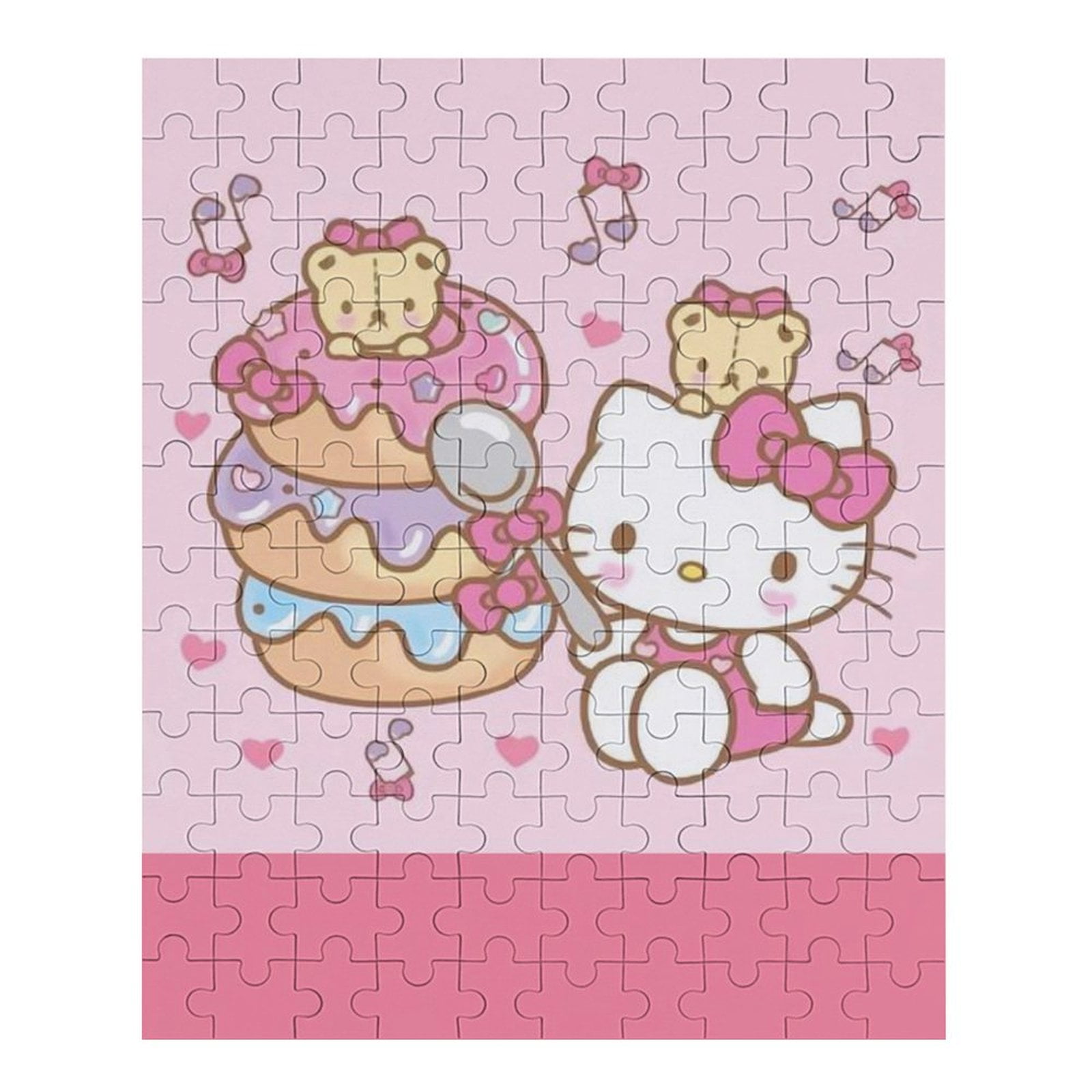 Hello Kitty Jigsaw Puzzles for Kids Hello Kitty Merch 70 PCS Puzzles ...