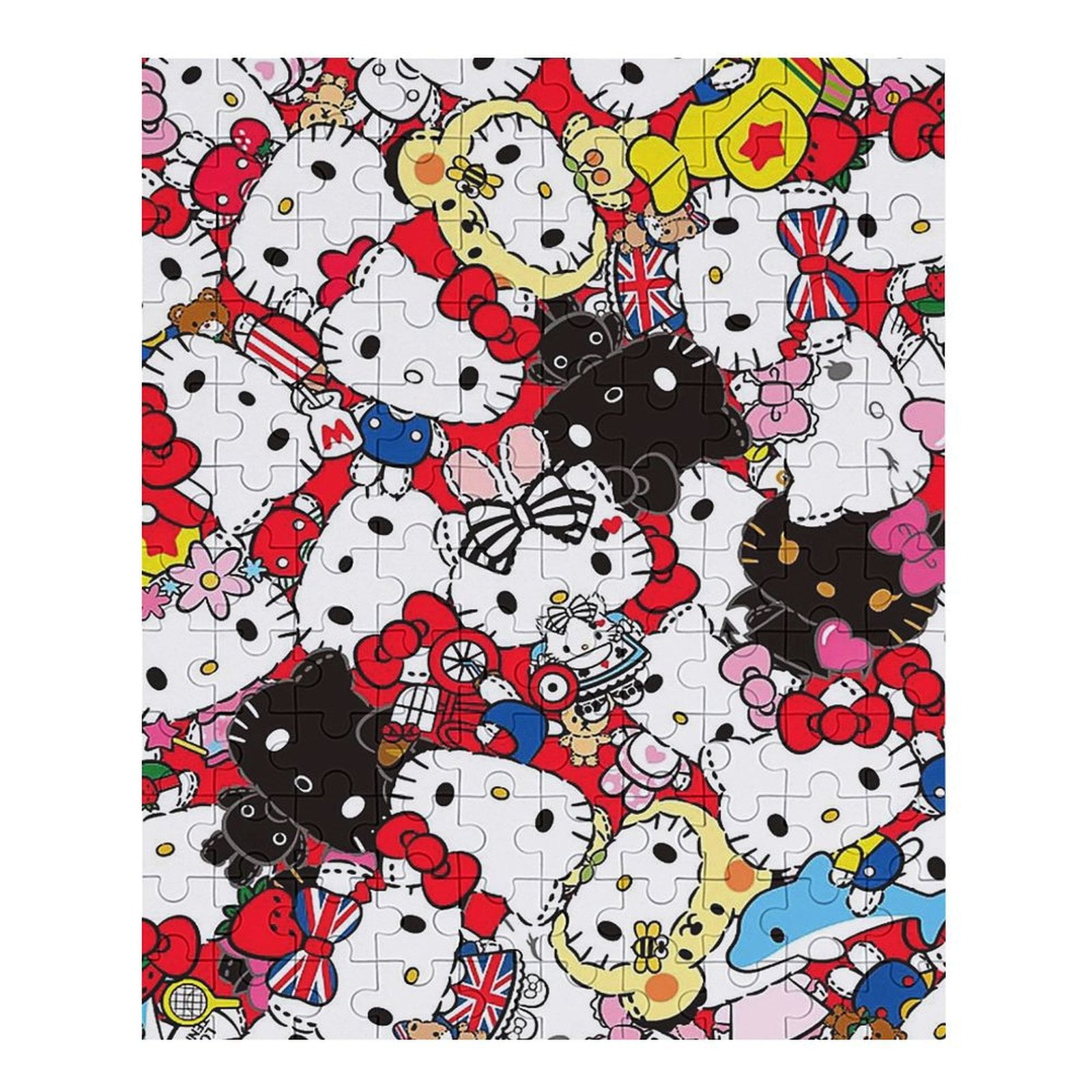 Hello Kitty Jigsaw Puzzles for Kids Hello Kitty Merch 70 PCS Puzzles ...