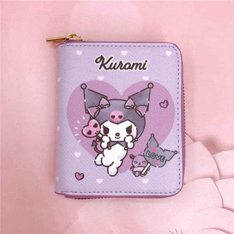 Hello Kitty Kawaii Coin Purses Sanrio Kuromi My Melody Cinnnamoroll ...