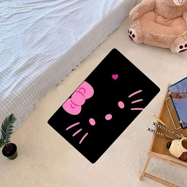 Hello Kitty Kawaii Floor Mat Bedroom Kitchen Door Bath House Super ...