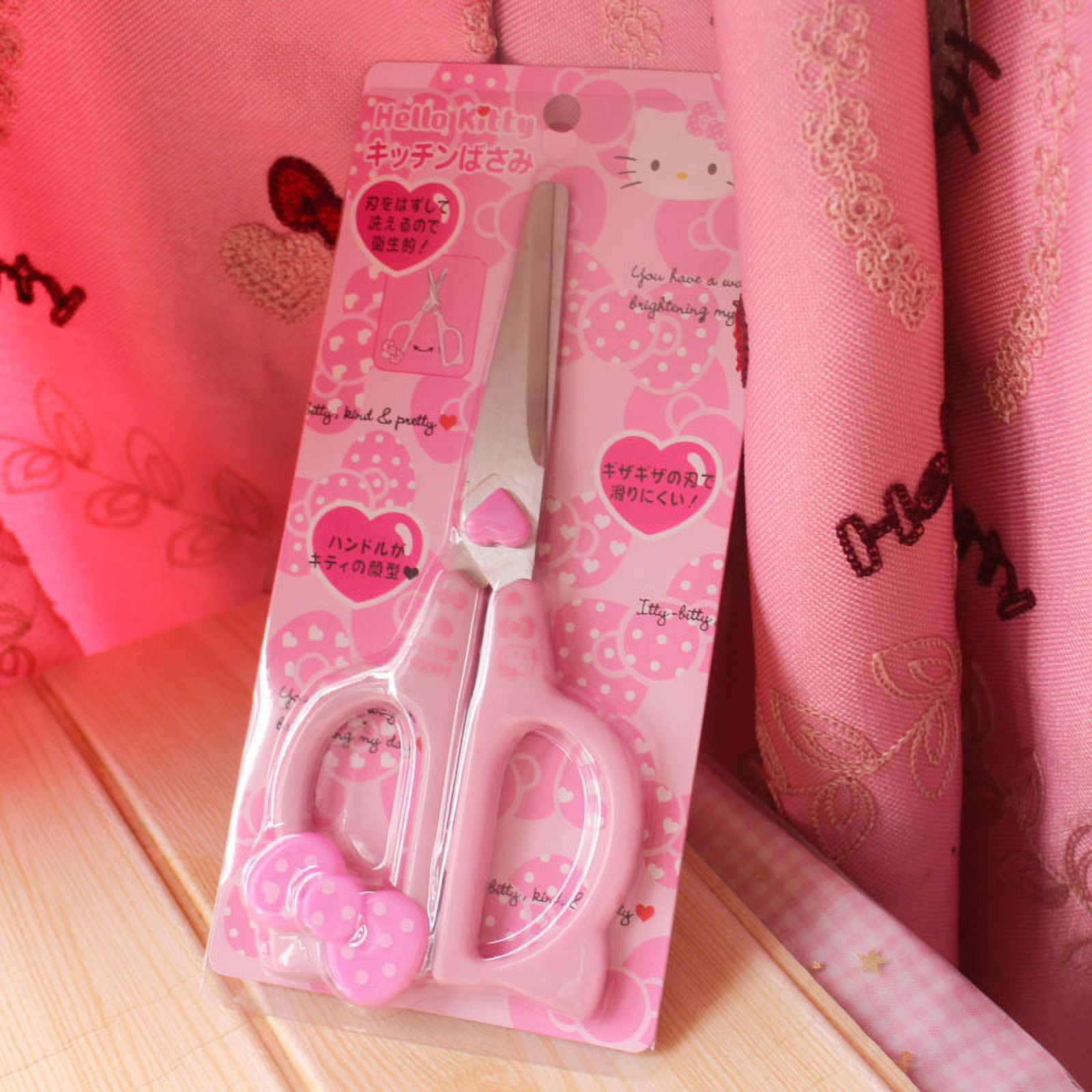 Hello Kitty Kawaii Multi functional Scissors Cartoon Cute Home Kitchen Stainless Steel Scissors ...