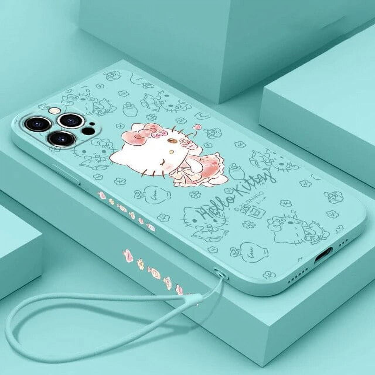 Hello Kitty Kawaii Phone Case For iPhone 13 11 Pro Max 12 Pro XS Max X ...