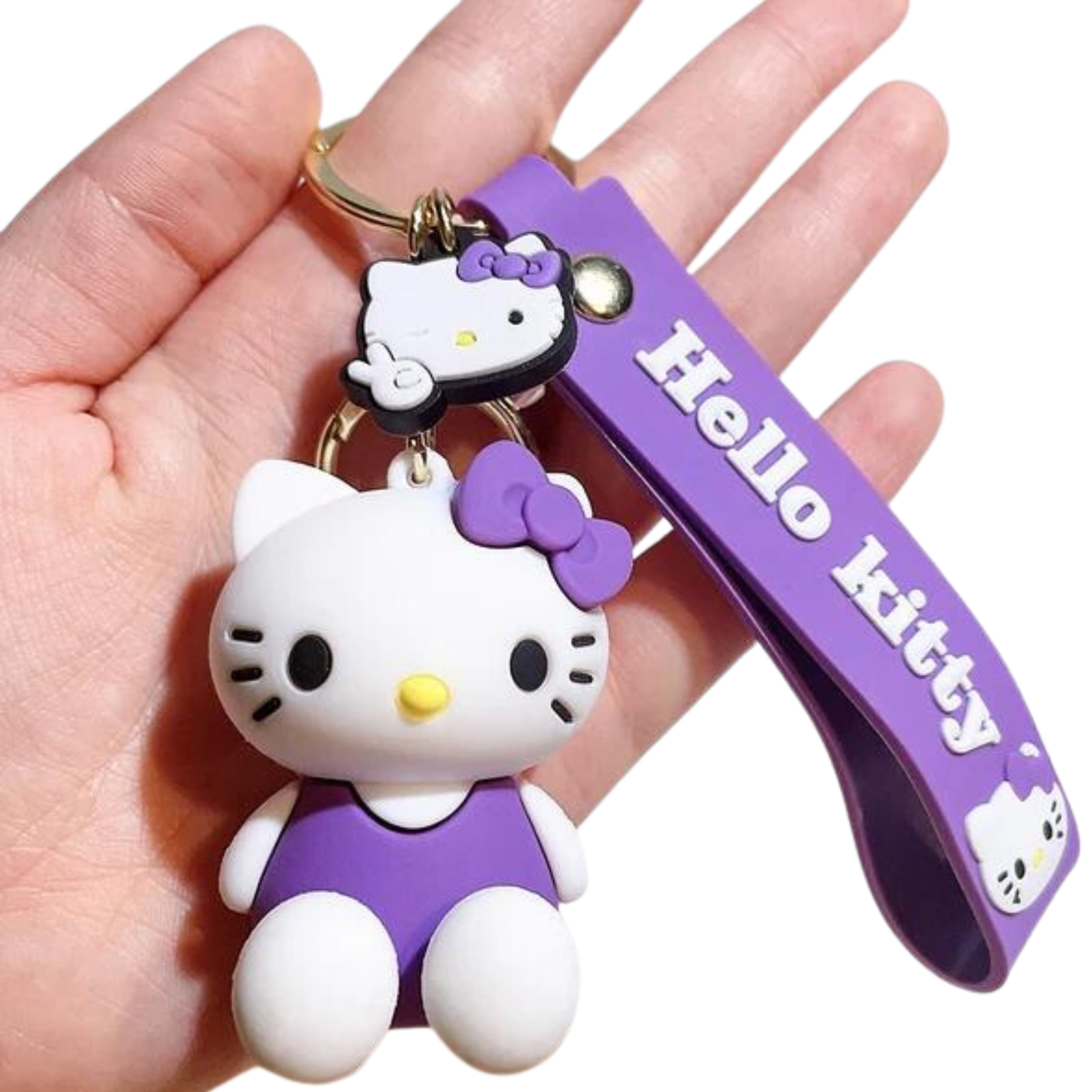 Hello Kitty Keychain Cute Cartoon KT Cat Doll - Versatile Bag Accessory ...