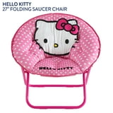 Hello Kitty Kids 27" Saucer Chair - Walmart.com