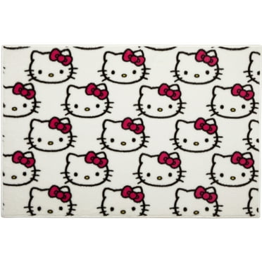 Sanrio Hello Kitty Pink Bow 40 x 50 inches Tufted Area Rug - Walmart.com