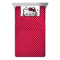Hello Kitty Kids Full Sheet Set, Red, Sanrio - Walmart.com