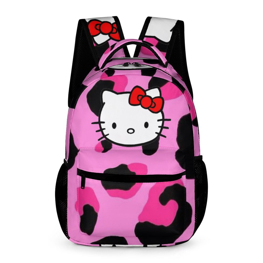 Hello Kitty Casual Shoulder Bag Lightweight Prints Book Bag Rucksack ...