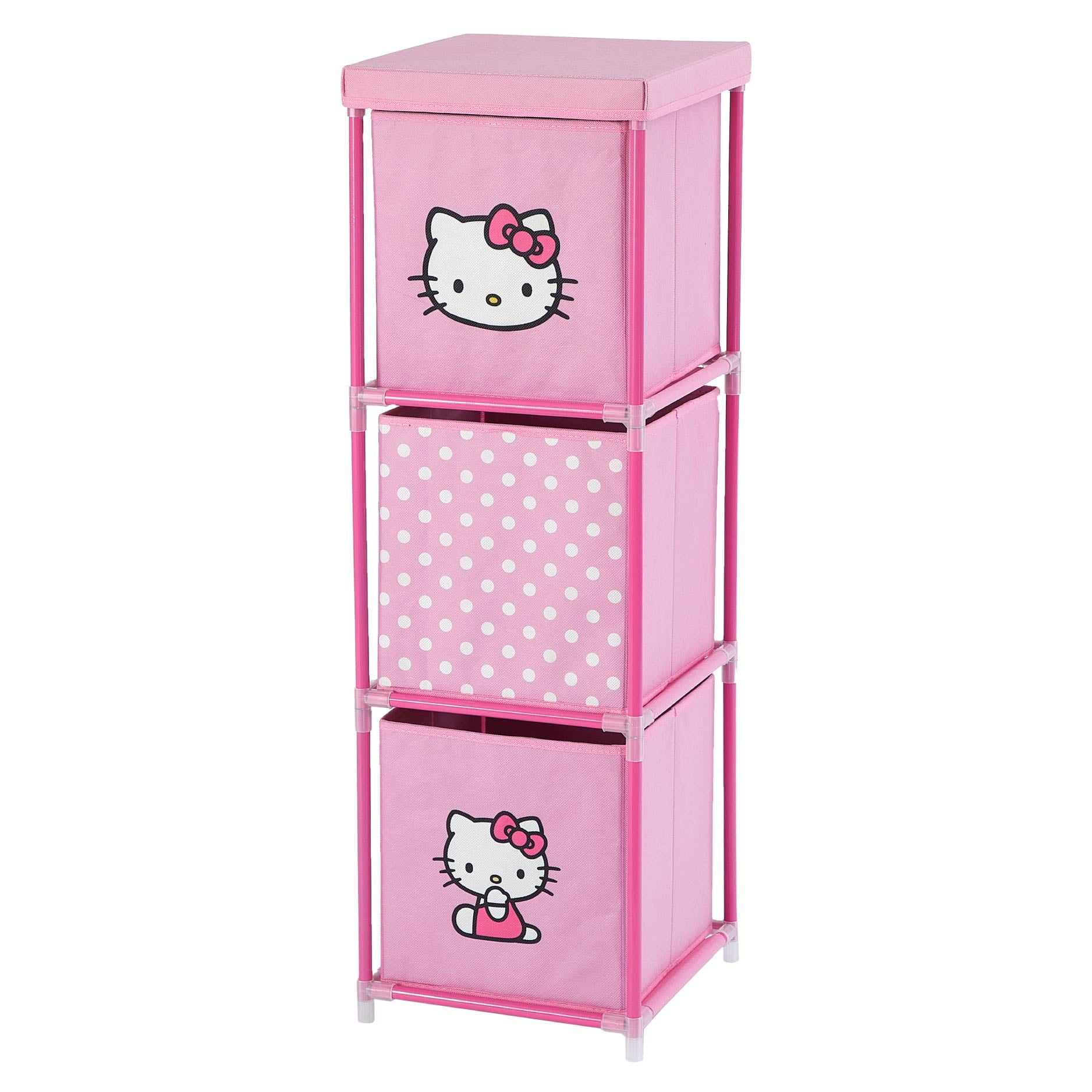 Hello Kitty Kids' Storage Tower, Pink - Walmart.com